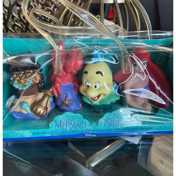 Disney | Toys | New Disney Store The Little Mermaid Squeeze Toy ...